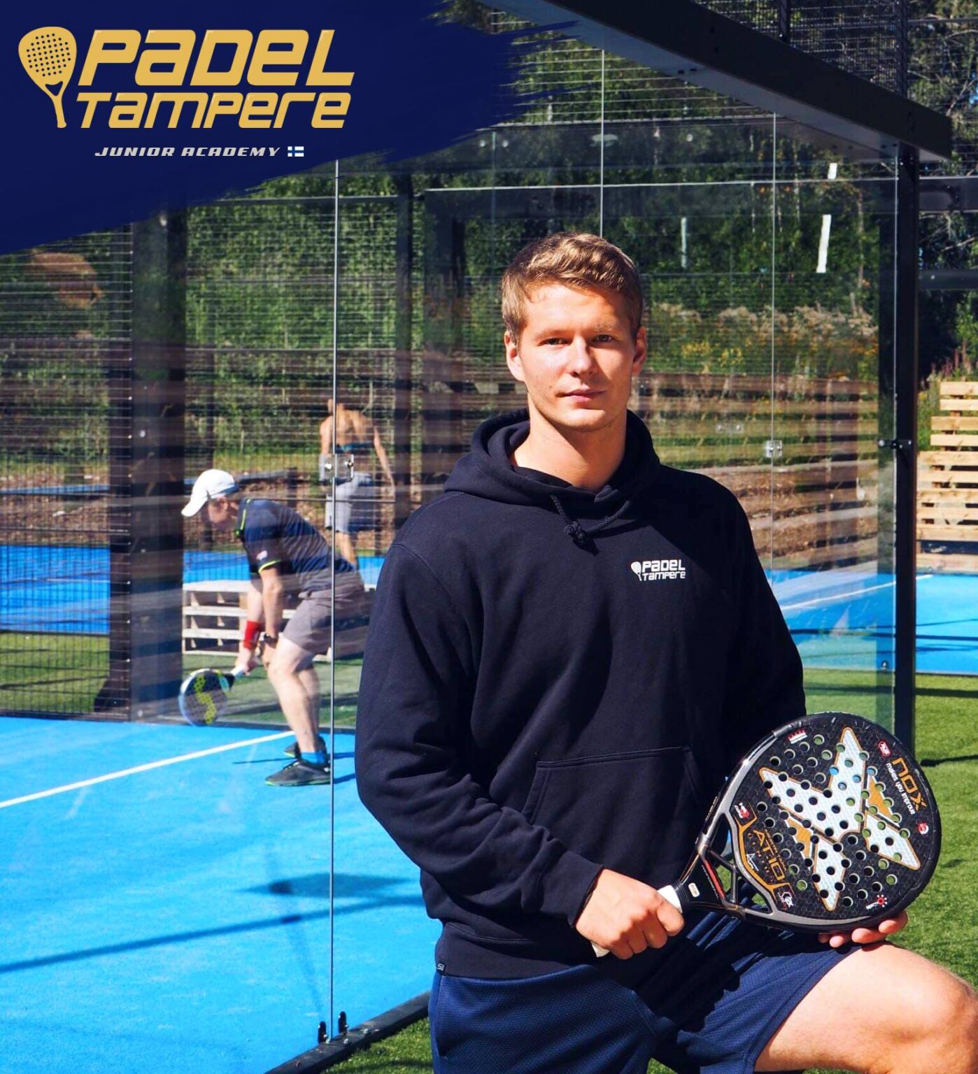 Padel Tampere Junior Academy starttaa syyskuun lopulla Saska Huttusen ...