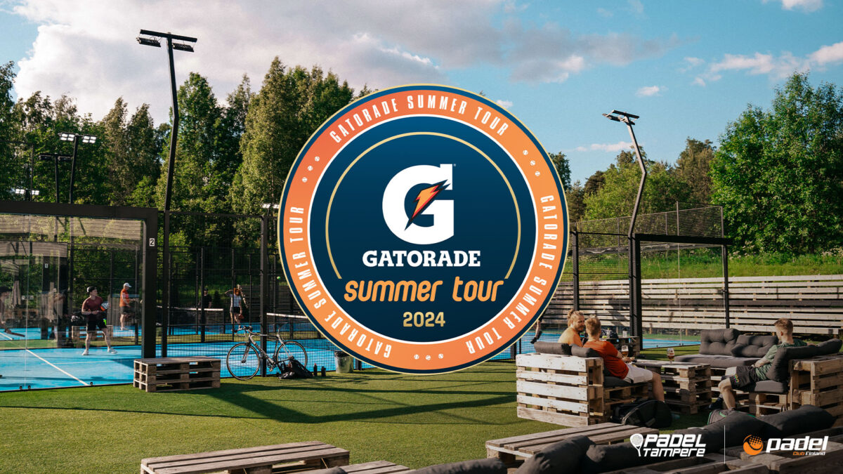 Gatorade Summer Tour tulee taas – Suomen suurin harrastepadelskaba ...